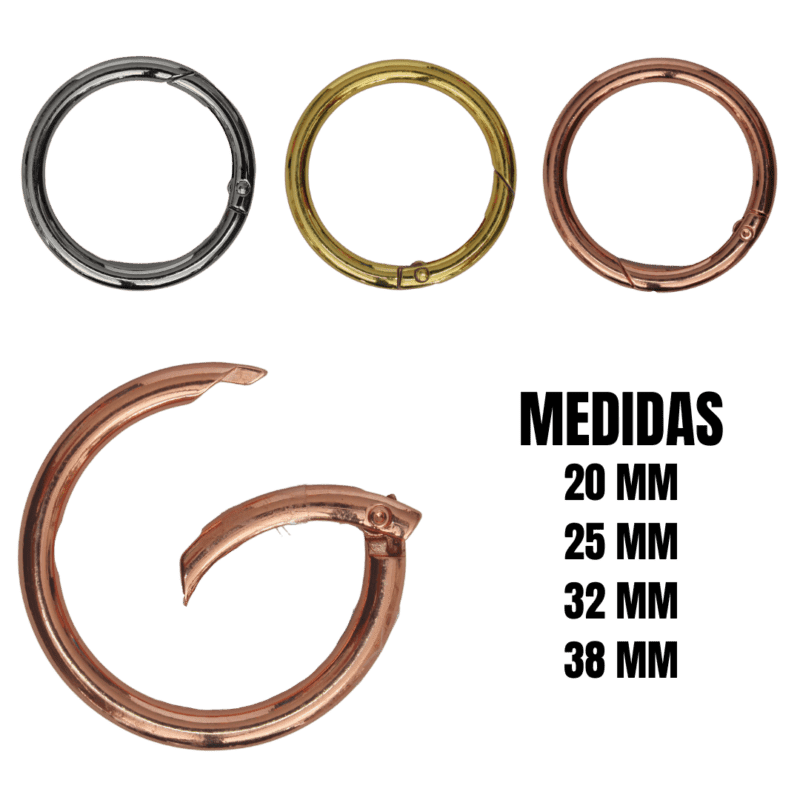 Argolla Retráctil - La Gamuza